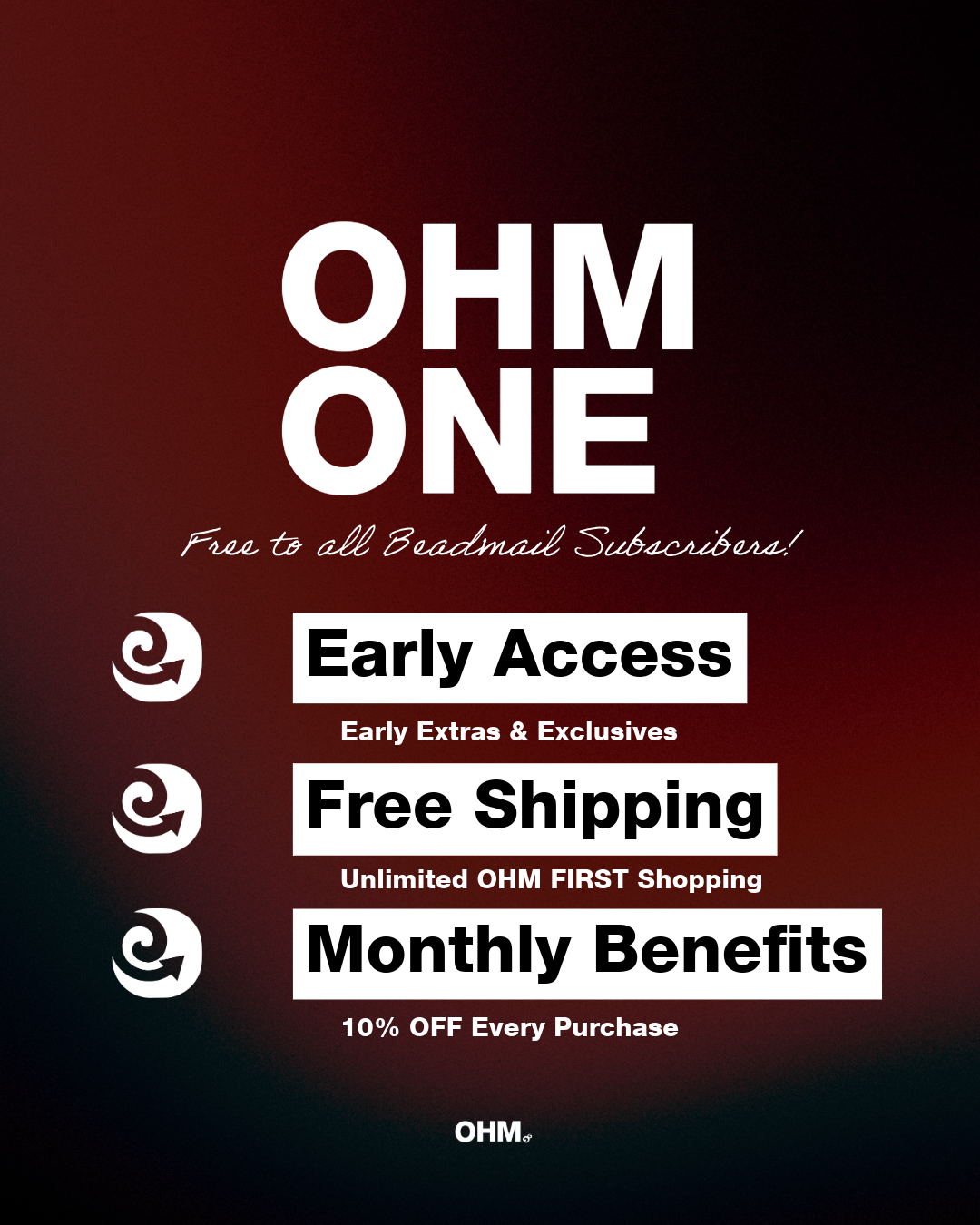 OHM ONE (Annual Subscription)