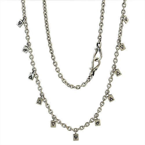 OHM Prayer Flag Necklace